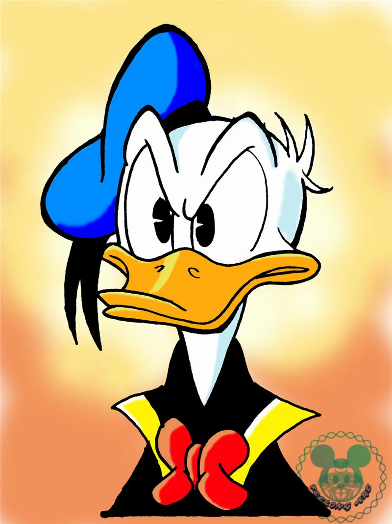 Donald Duck Angry Wallpaper