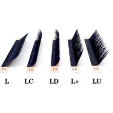 NATUHANA L/L+/LC/LD/LU(M) Curl False Eyelash Extension 8 15Mix Matt ...