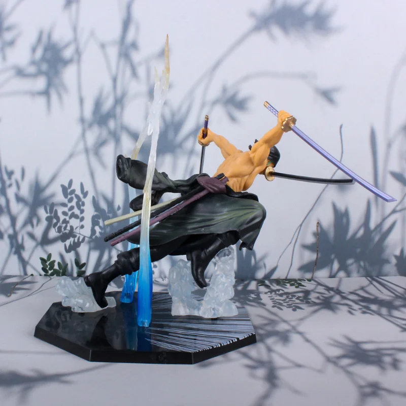 18cm One Piece Figure GK Roronoa Zoro PVC | One piece Merchandise | Up ...