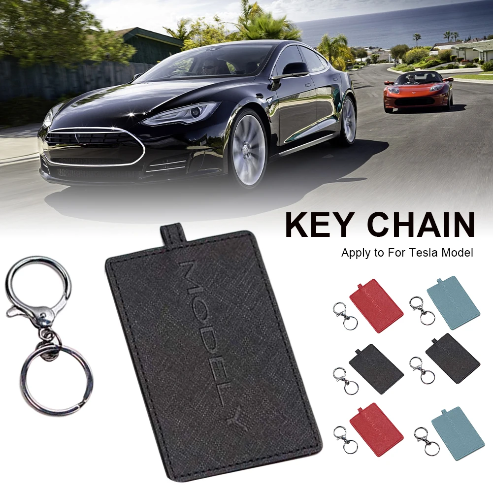 Wholesale-Key-Card-Holder-Key-Case-for-Tesla-Model-3-Model-Y-Leather ...