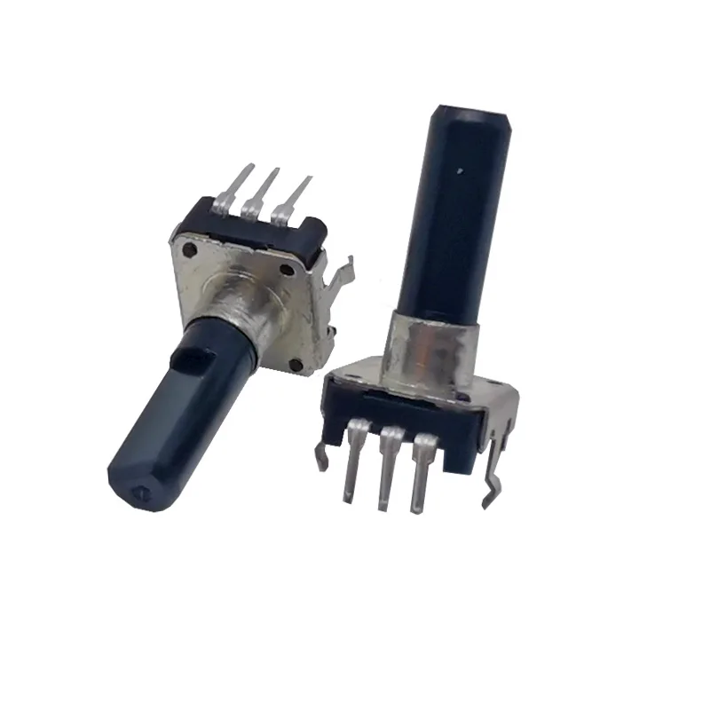 5 PCS 360 Degree Rotary Encoder EC12 RE12 Audio Encoder Coding 3 Pin 24 Position Without Push ...