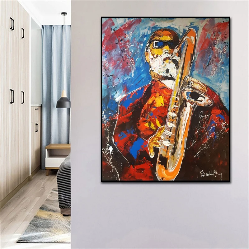 Saxophone Pop Art