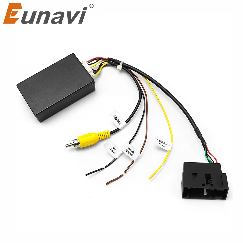 Eunavi 26 PIN RGB to CVBS (RCA) AV Signal Converter Adapter For VW ...