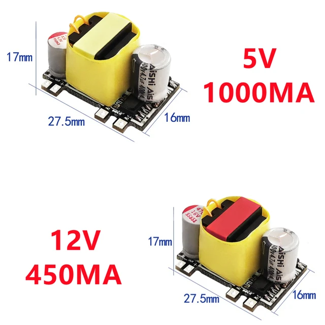 Ac-Dc 5V 2000Ma 12V 1000Ma 24V 500Ma 10W Precíziós Buck Converter Ac ...
