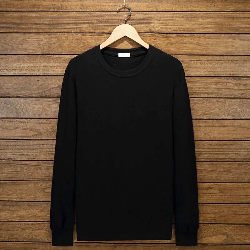 Plus-Size-Big-8XL-10XL-12XL-Men-T-shirt-Long-Sleeve-Autumn-Loose-Tees ...