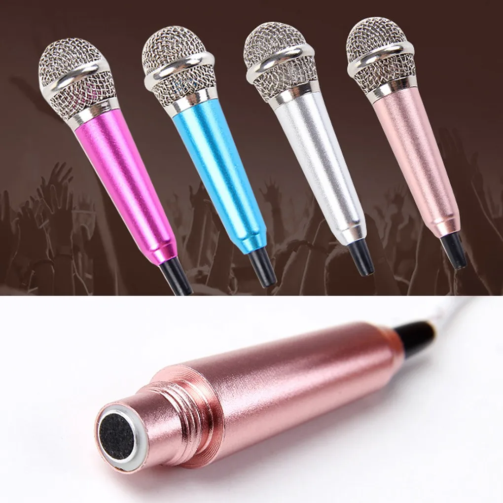 2 Mini micro vocal portable stéréo studio audio téléphone iPhone ...