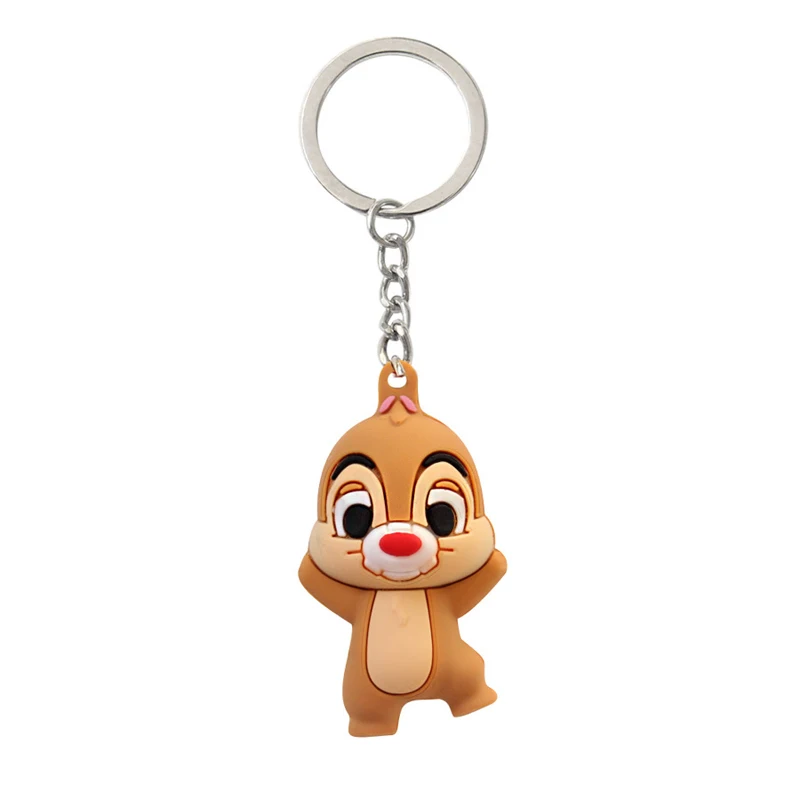 Cute-Silicone-Anime-Squirrel-Keychain-For-Men-Cartoon-Charm-Couple-Key ...