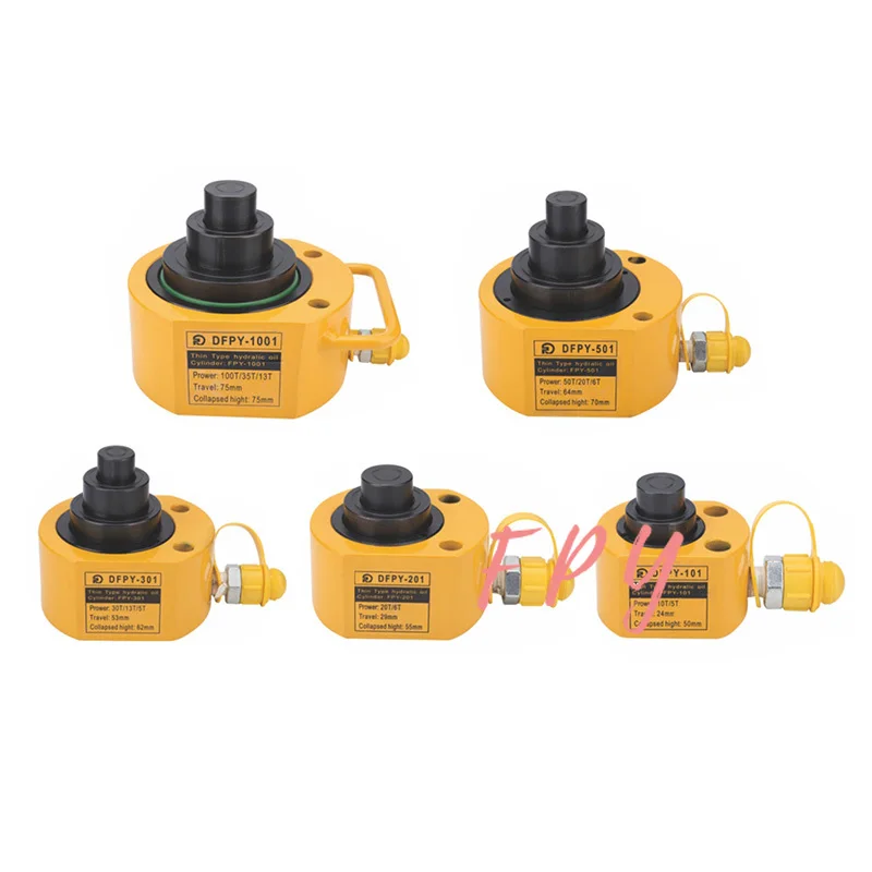 Hydraulic-Ram-Jack-Multi-Section-Stroke-24-75mm-Hydraulic-Cylinder ...