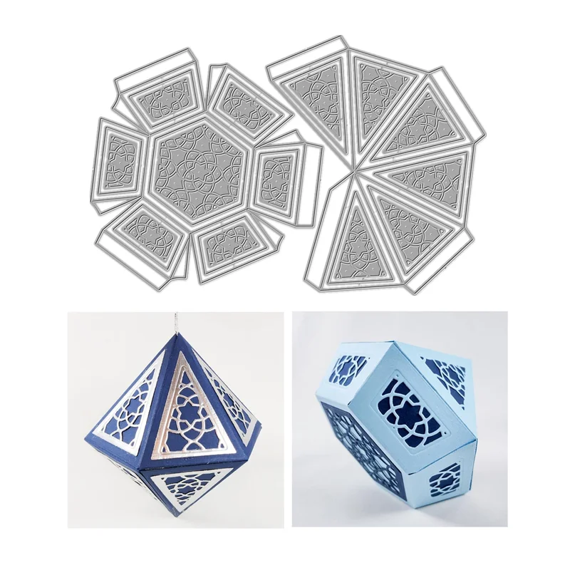 Christmas Gift Box Die Metal Cutting Dies | 3d Christmas Dies ...