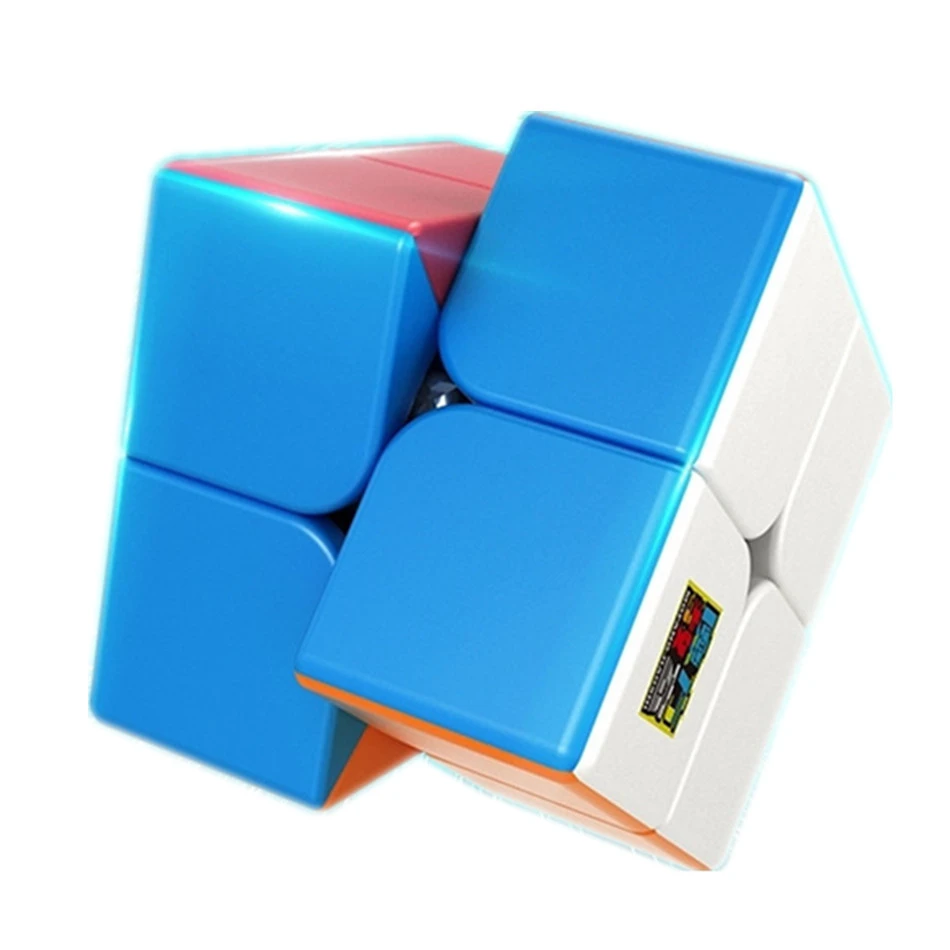 Moyu 2x2x2 Mini Pocket Cube Meilong Speed 2x2 Magic Cube Profession ...