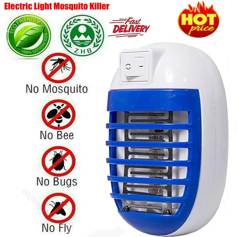 Lampe anti-moustiques électrique UV, appareil anti-insectes d'intérieur ...