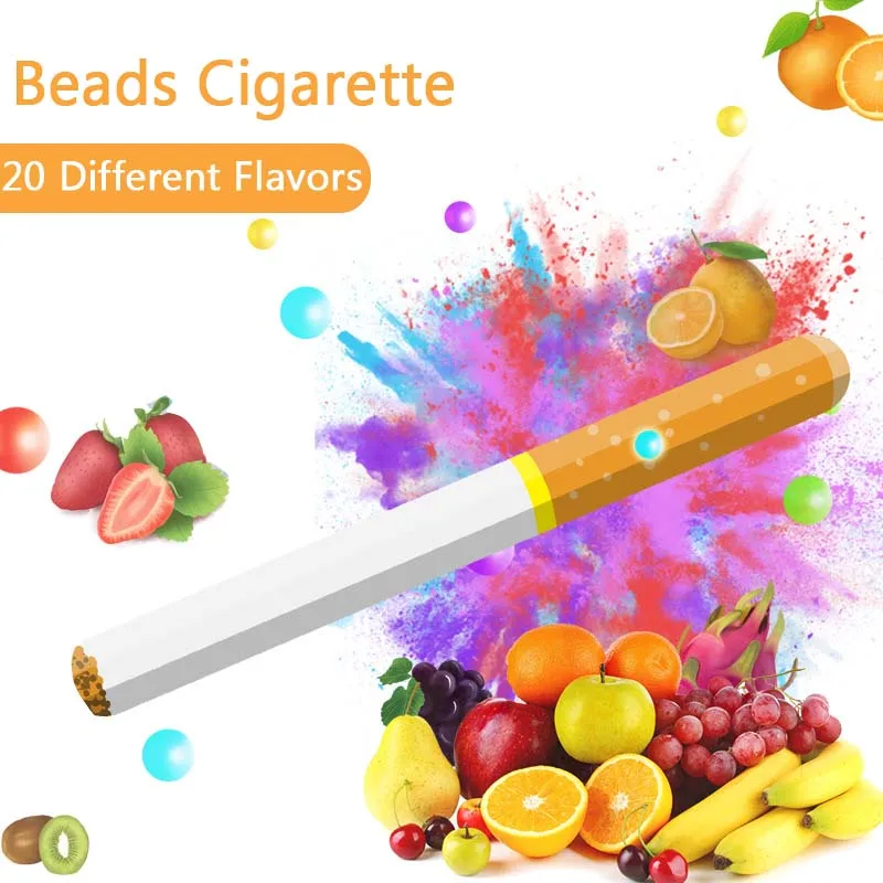 100 Pcs Cigarette Pops Fruit Flavour Mint Flavor Cigarette Holder ...