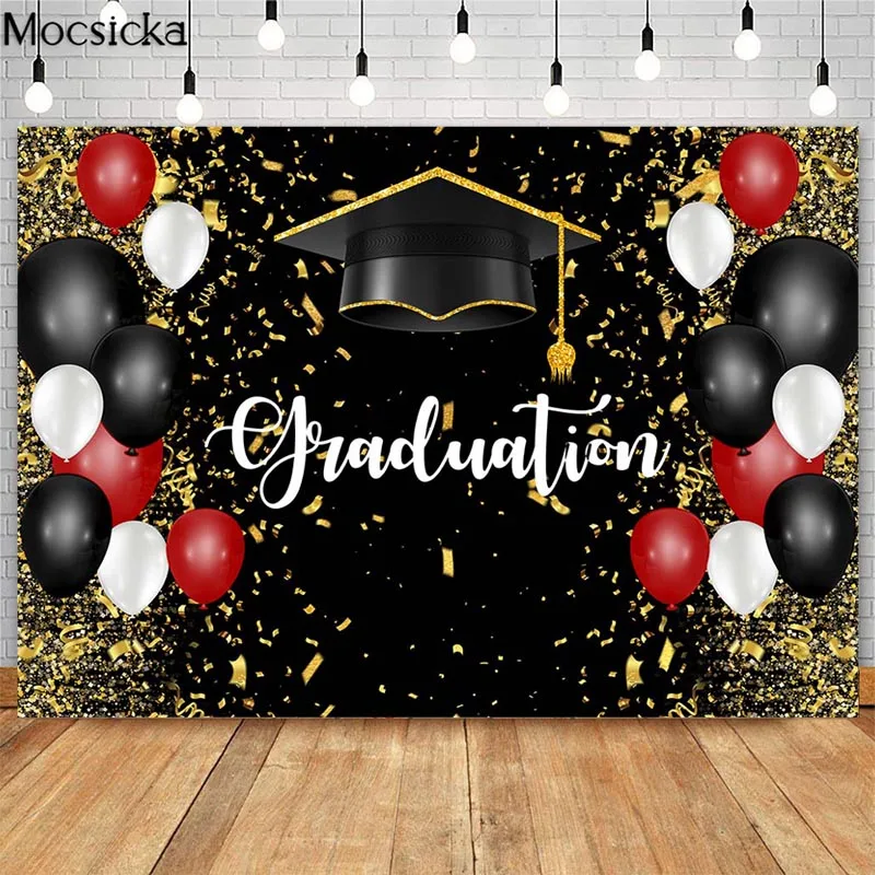 Graduation Background Red