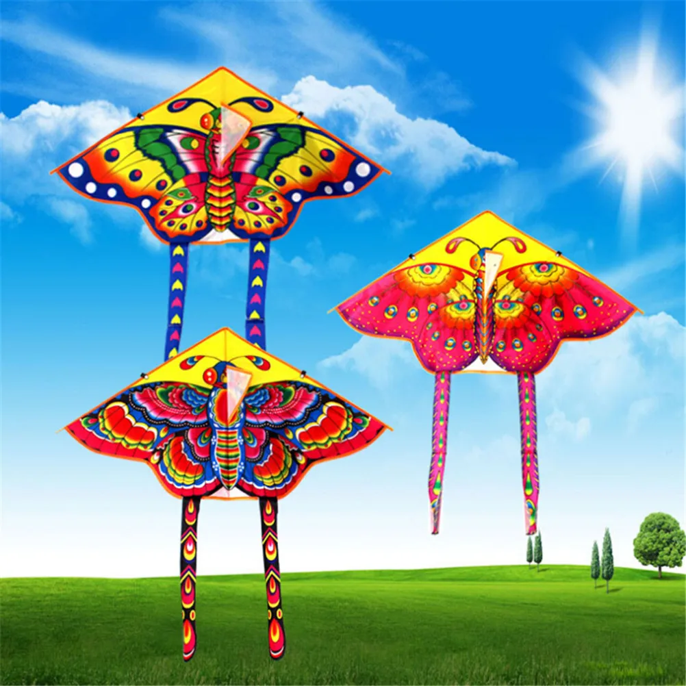 Cerf-volant,Cerf-volant papillon traditionnel pliable,50cm,style ...