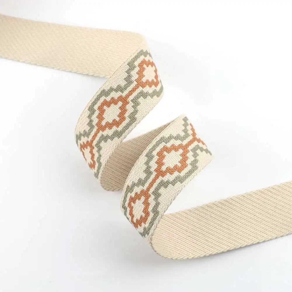 J085 - Sangles colorées pour sac à dos d'école, sangles en toile épaisse tissée, sangles en tissu