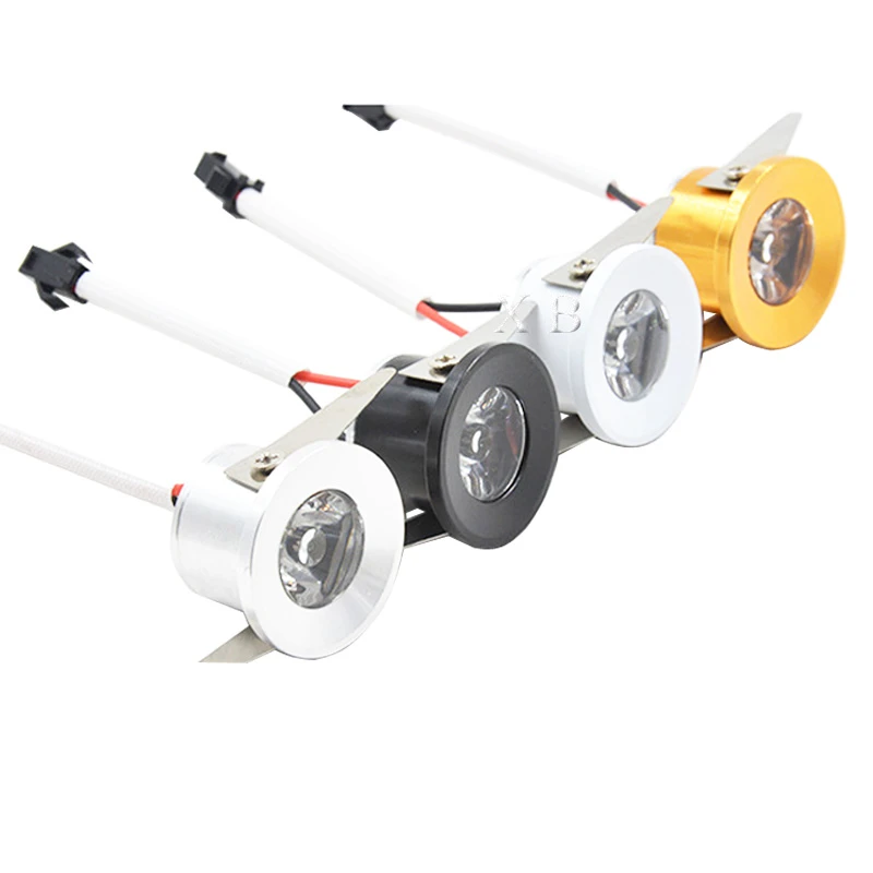 Led Mini Recessed Spotlights | 12v Cabinet Mini Spotlight | 12v 1w Led ...