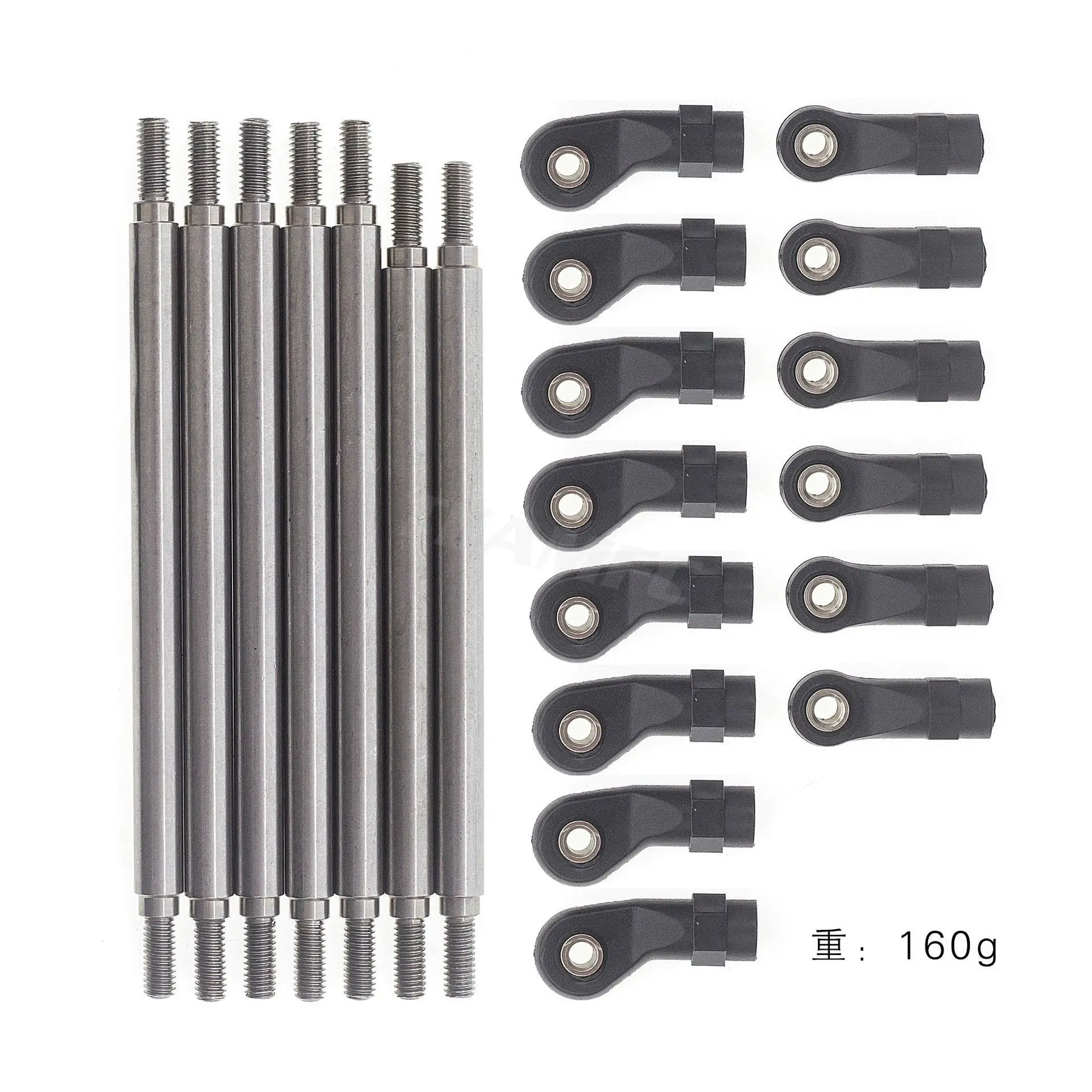 1set Stainless Steel Rod Link Linkage Suspension Links Set Suspension ...