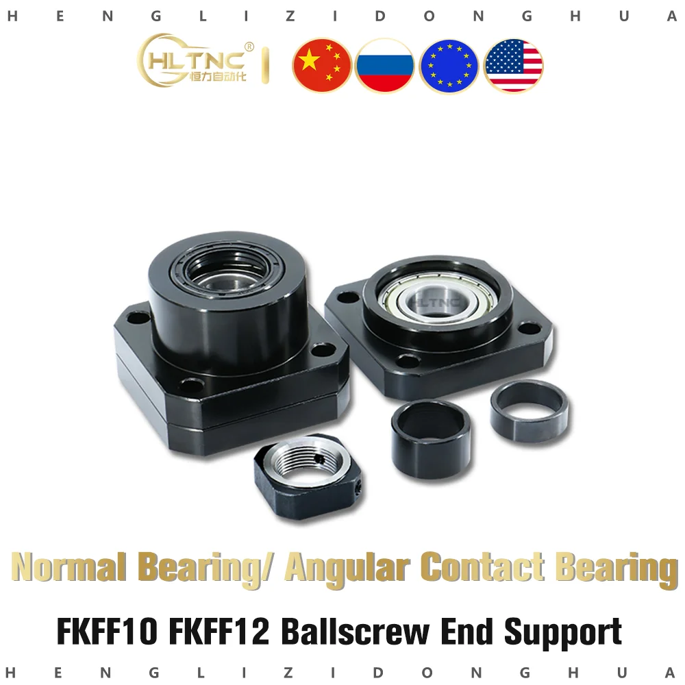 Ball-Screw-Support-Unit-FKFF10-fkff12-FK12-FF12-Series-with-inner-hole ...