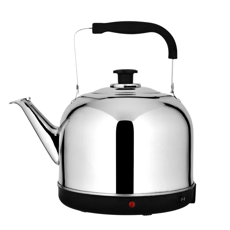 Long Spout Mouth Electric Kettle 4L Stainless Steel Thermostat Hot ...