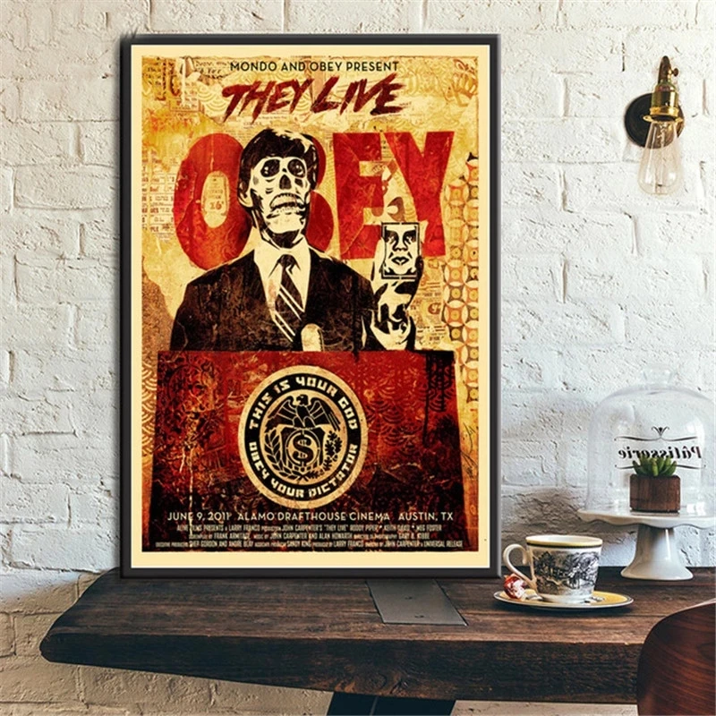 They Live Obey Poster