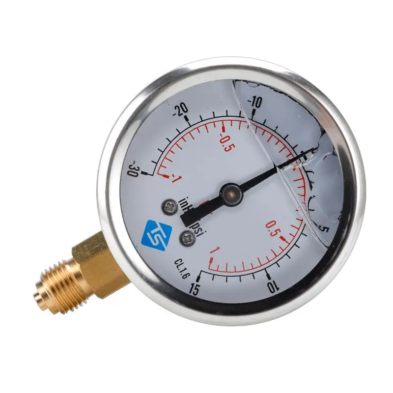 Compound-Pressure-Vacuum-Gauge-Glycerine-Filled-68mm-1-1bar-30-15inhg ...