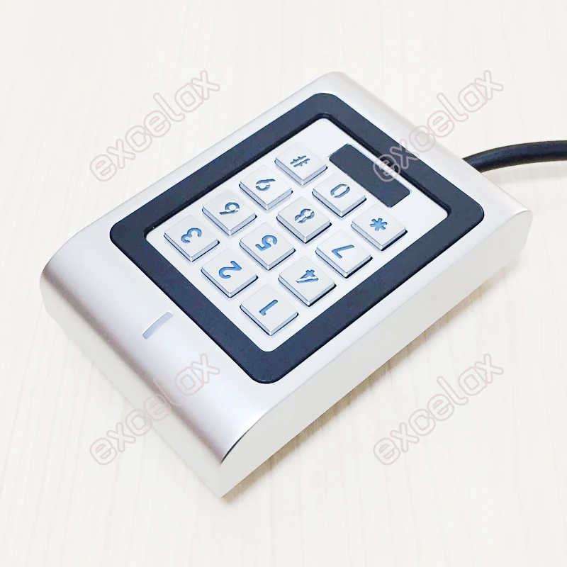 2 Doors Dual Relay AC DC 12V-28V Waterproof Access Control Keypad IP66 ...