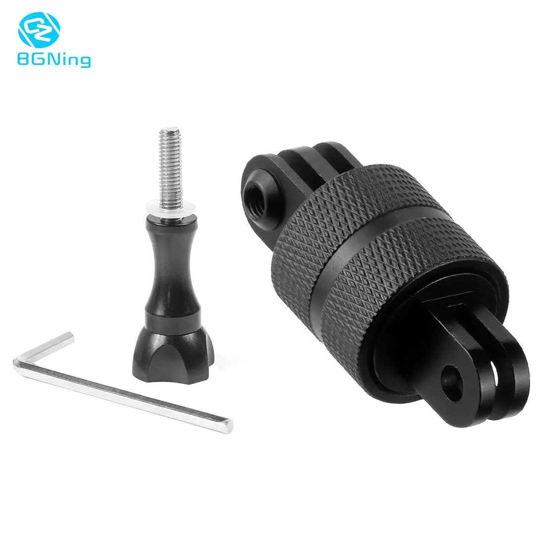 Aluminum Alloy 360 Degree Rotation Base Tripod Mount Holder for Gopro ...