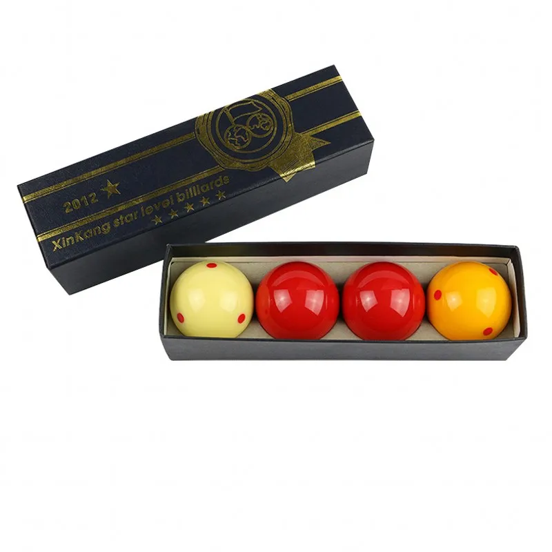 Korea Carom billiards Ball 4pcs/ set 65.5 mm Supplies Billiards Games ...