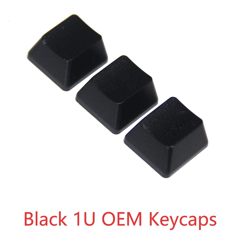 Mx 스위치에 대 한 블랙 빈 키 캡 Keycaps 체리/Outemu/Gateron 1U R3 표준 Keycap 편지없이 5 개 ...
