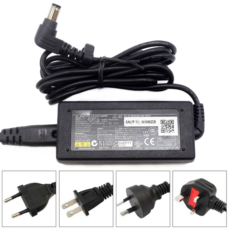 Used 15v 3.33a Ac Adapter Power Supply For Nec Adp67 Adp-50uh A Pc-vp ...
