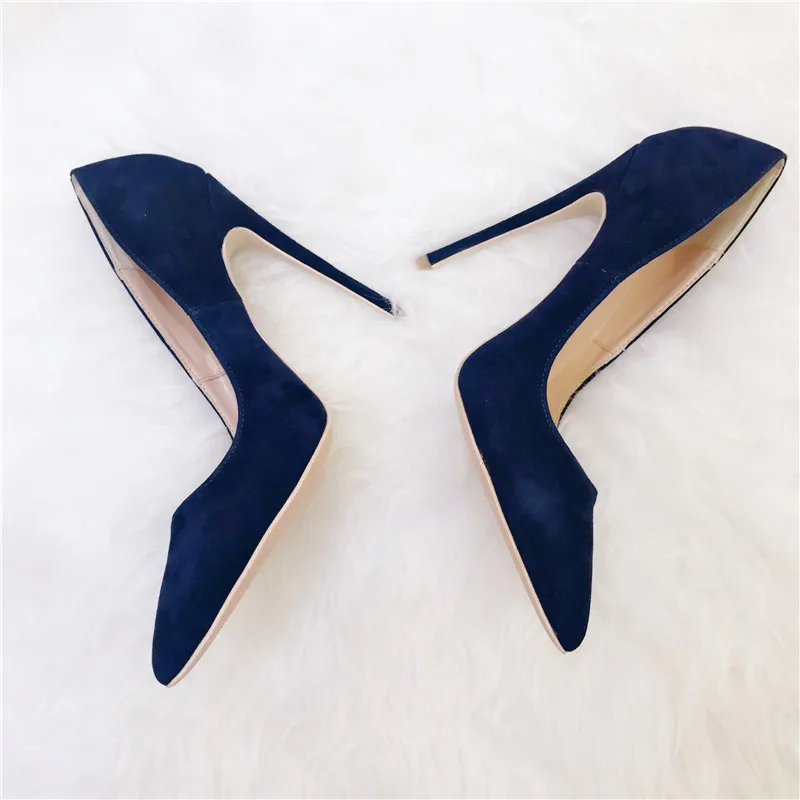 Dark Navy Blue High Heels