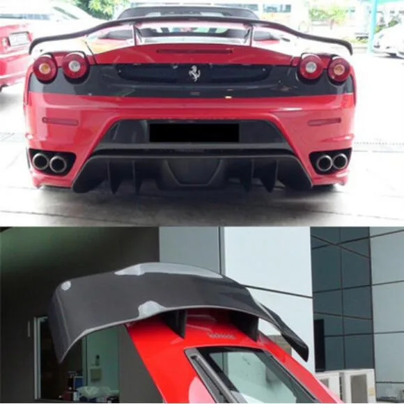 Veilside-Style-Real-Carbon-Fiber-Car-Rear-Wing-Trunk-Lip-Spoilers-For ...