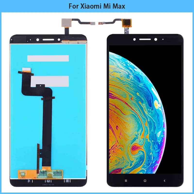 새로운 6.44 "Xiaomi Mi Max LCD 디스플레이 터치 스크린 패널 디지타이저 센서 어셈블리, Mi Max 1 LCD ...
