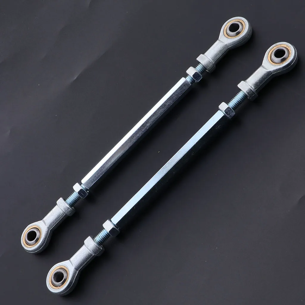 2pcs Ball Joints Steering Tie Rod Ends Fit For Atv Four Wheeler Quad Go ...