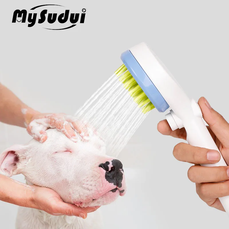 Pet-Dog-Cat-Dog-Bath-Shower-Tool-Brush-Cleaning-Wash-Bath-Sprayer ...