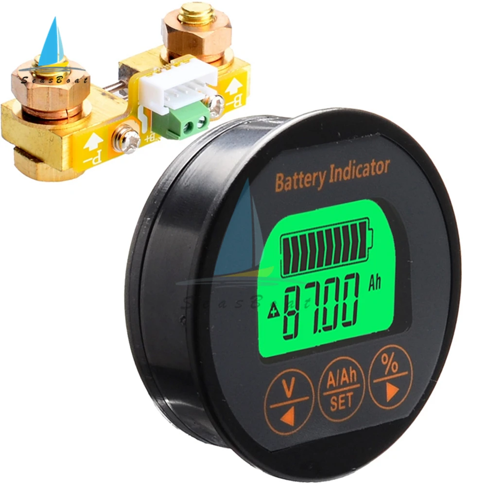 TR16-Waterproof-Battery-Capacity-Indicator-DC-8-80V-50A-100A-350A ...