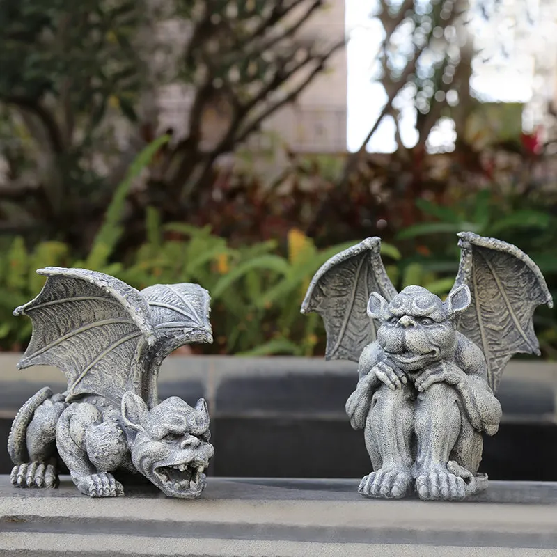 Resin Monster Statues Ornaments | Monster Resin Sculpture | Resin ...