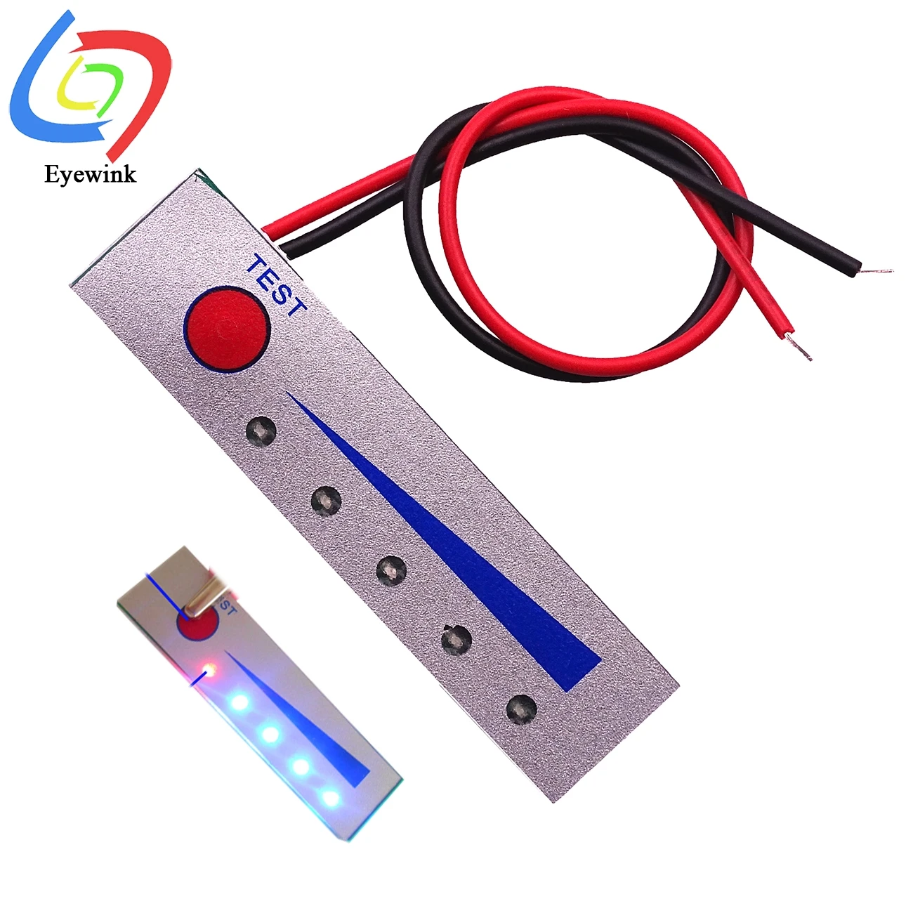 3.7V~30V 18650 Lithium Battery Capacity Indicator Power Level Tester ...