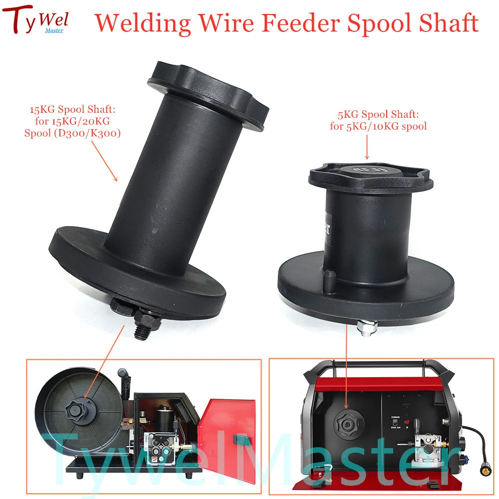 Welding Wire Feeder Spool Shaft Euro Style Wire MIG Welder Reel Shaft ...