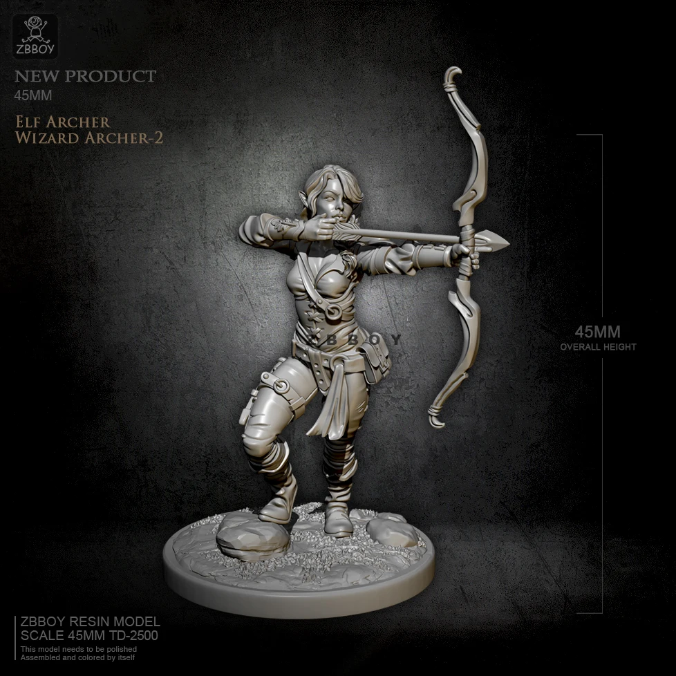 45mm Resin figure model kits self assembled TD 2450|Model Building Kits ...