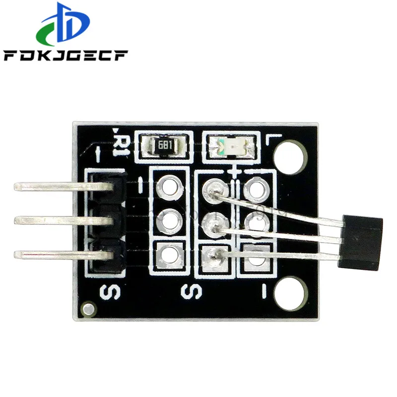 10pcs/lot Ky-003 Standard Hall Current Sensor Module Magnetic Sensor ...