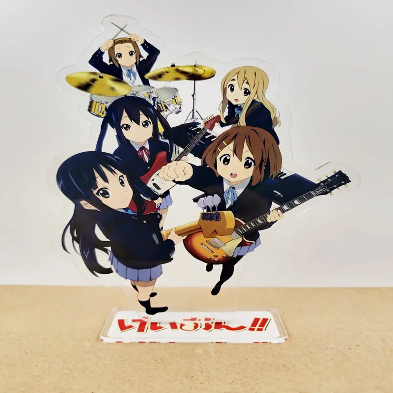 Stand Figure Model Plate | Desk Decor | Key Chains - Anime K-on Acrylic ...