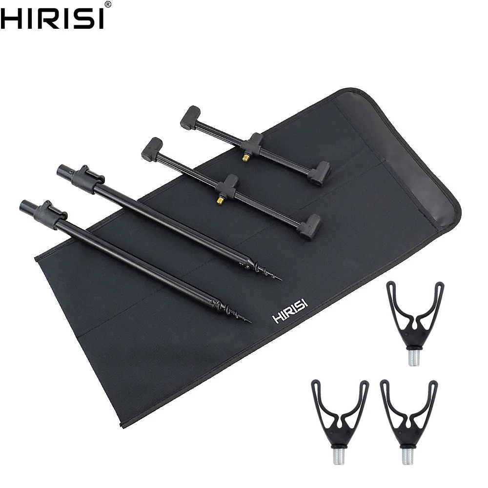 Carp Fishing Rod Pod Set 2pcs Bank Sticks and 2pcs Buzz Bars for Carp ...