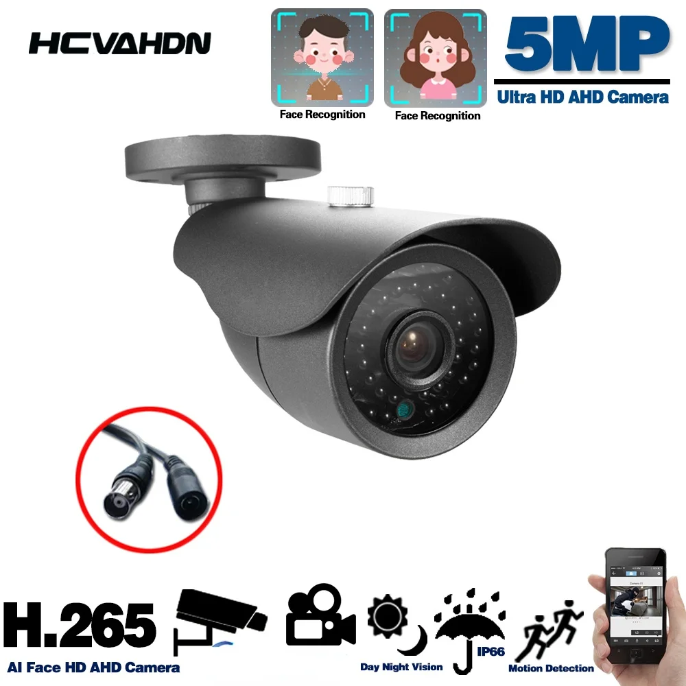 Outside Security Camera BNC AHD Human Detection Outdoor Waterproof CCTV ...