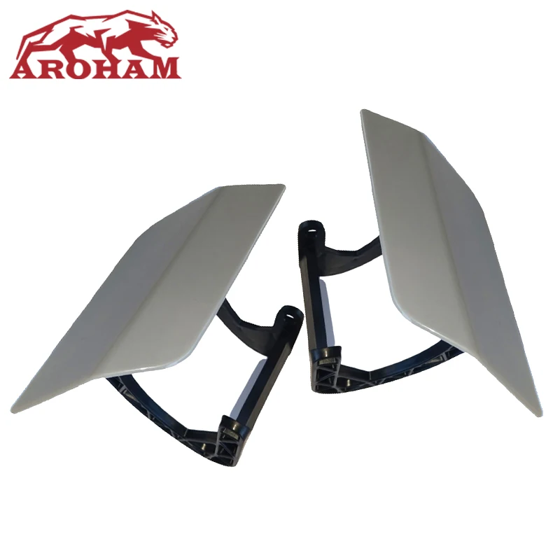 2X LH RH Headlight Washer Flap Cap Cover Unpainted 2048802124 ...