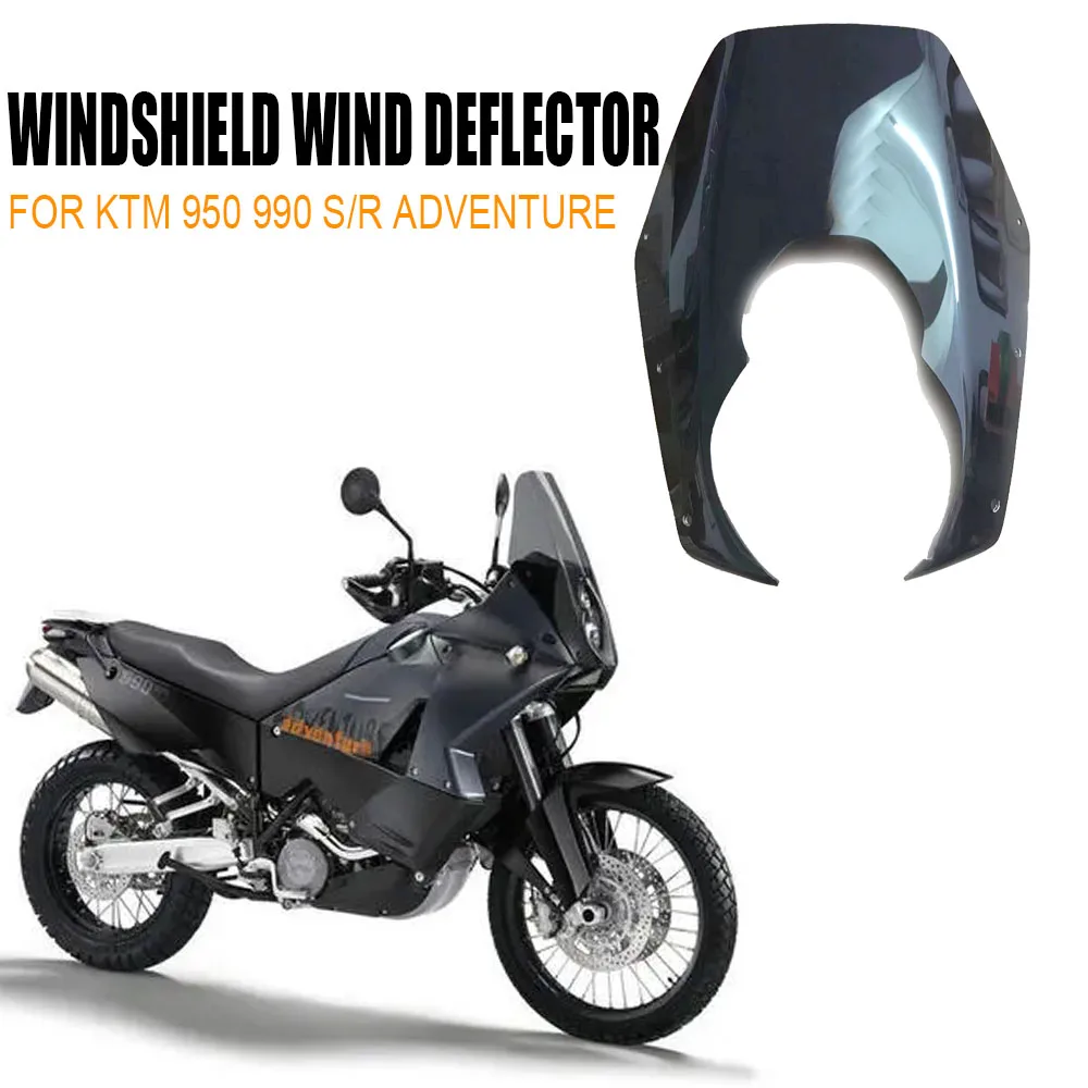 Motorcycle-Windshield-Windscreen-Front-Wind-Deflector-Airflow-For-KTM ...