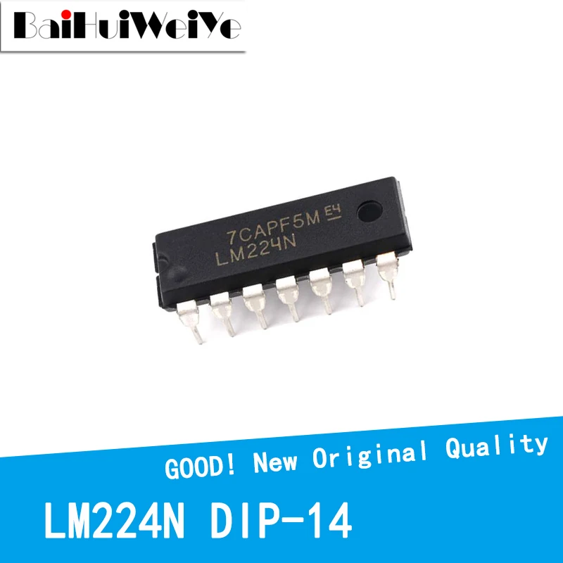 10PCS-LOT-LM224N-LM224-224N-DIP-14-4518-New-Original-IC-Good-Quality ...