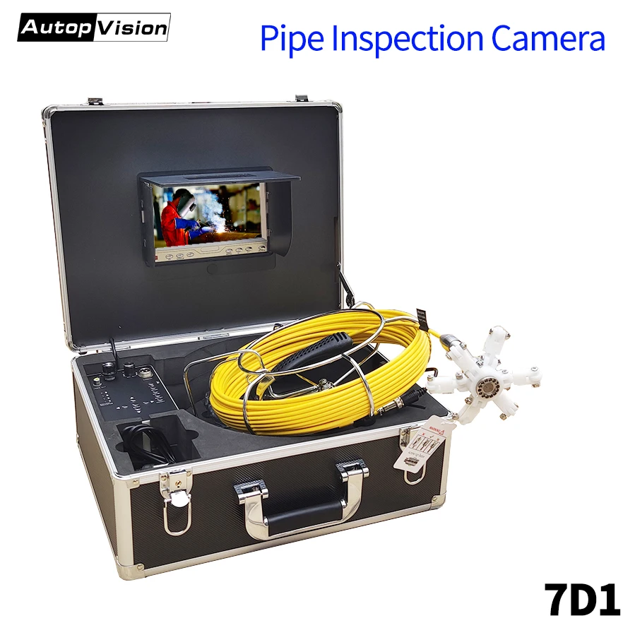 Pipe Inspection Camera,hbuds Pipeline Drain Industrial Endoscope,30m ...