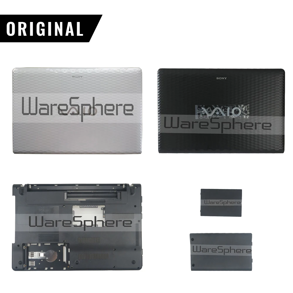Nuevo Original para Sony Vaio VPCEH LCD Back Cover Base inferior HDD ...