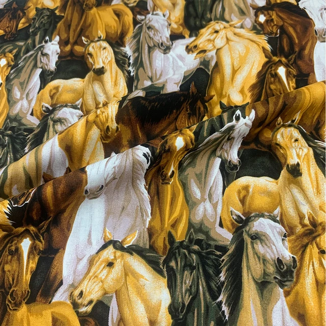 Horse Print Fabric